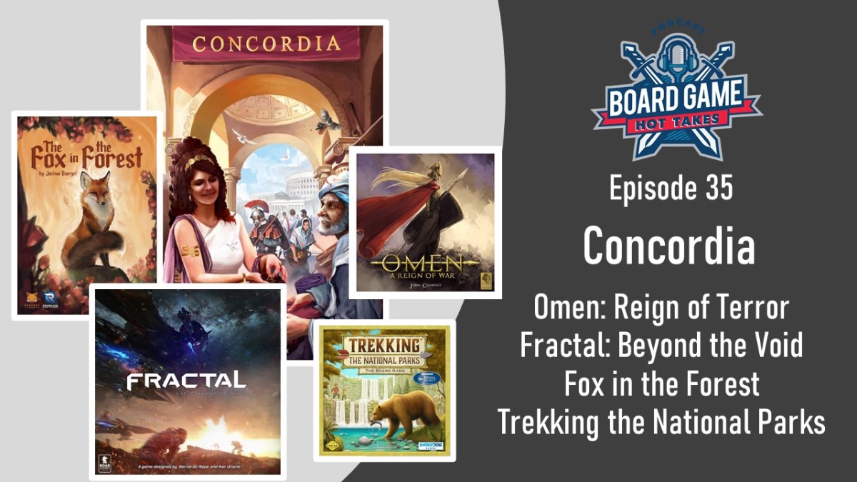 Concordia – Board Game Hot Takes Podcast