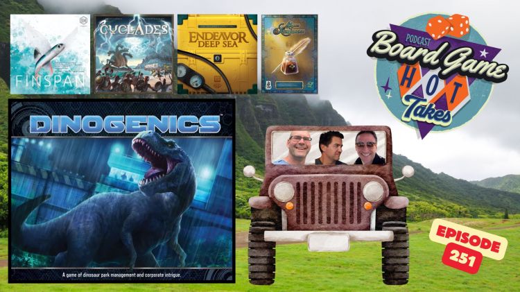 Dinogenics – Board Game Hot Takes Podcast