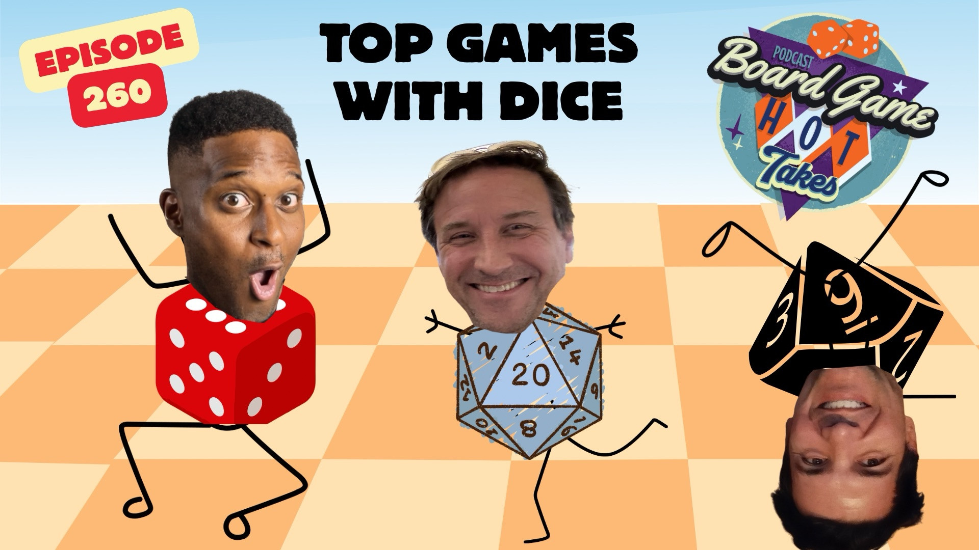 Top 5 Board Games with Dice – Board Game Hot Takes Podcast